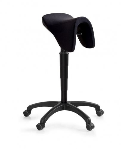 En ergonomisk sadelstol passar utmärkt både på arbetsplatsen och i ...