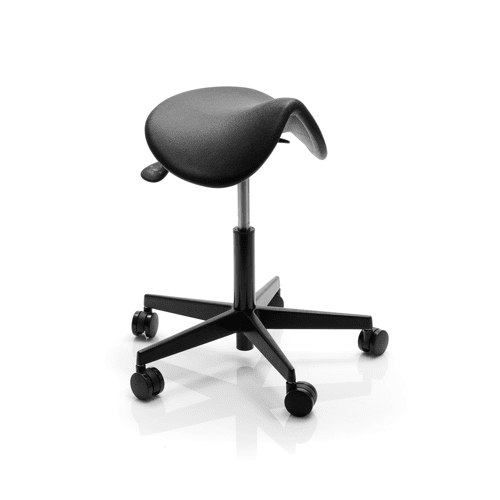 En ergonomisk sadelstol passar utmärkt både på arbetsplatsen och i ...